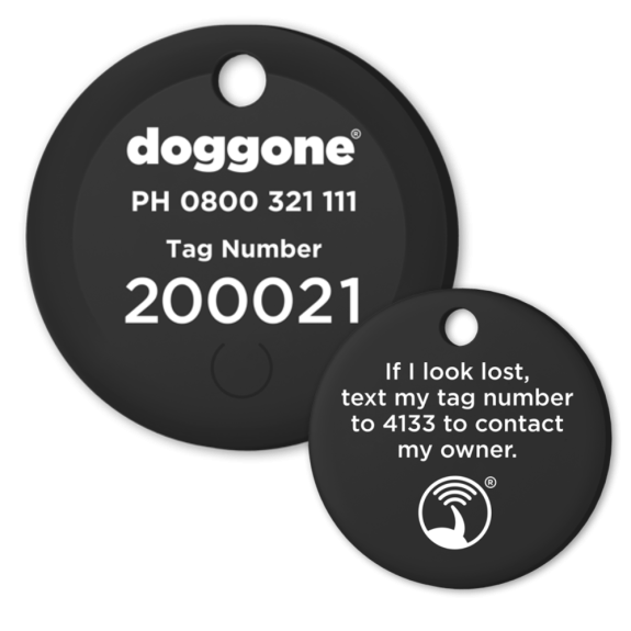 The Doggone Text Reunite Tag - Doggone